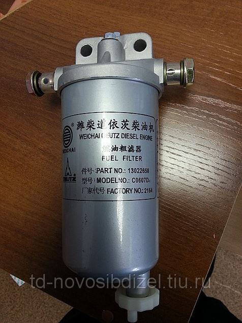 Фильтр топливный 13022658 двигатель Deutz TD226B в Новосибирске ...