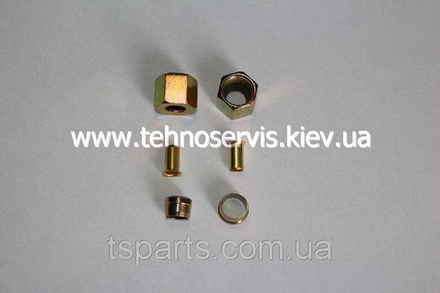 Соединитель аварийный для трубок тормозных 10мм фитинг диаметр 6 мм 6 ...