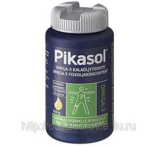 Пикасол Омега-3, PIKASOL OMEGA-3 120 шт. в Санкт-Петербурге (Витамины ...