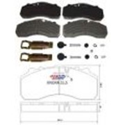 Тормозные колодки дискового тормоза для прицепа SCHMITZ-016785 / 017927 ...