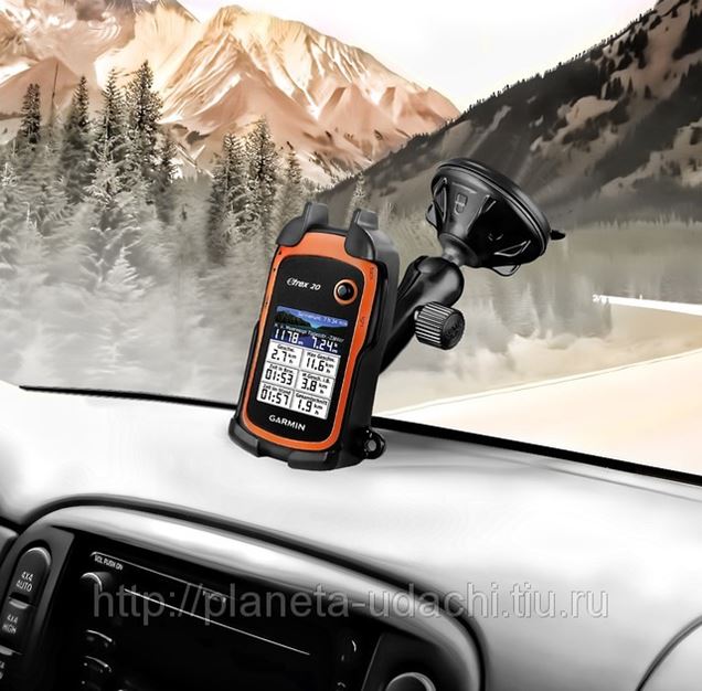 Портативный туристический GPS/ GLONASS навигатор Garmin eTrex 20 GPS в ...