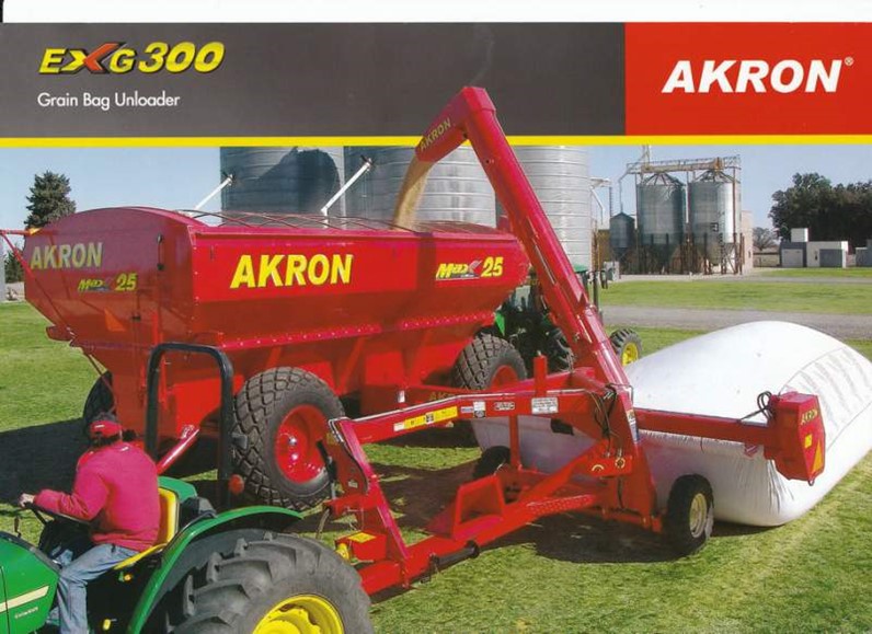 Агрегат для выгрузки зерна из мешков от компании AKRON модель ЕXG 300 в ...