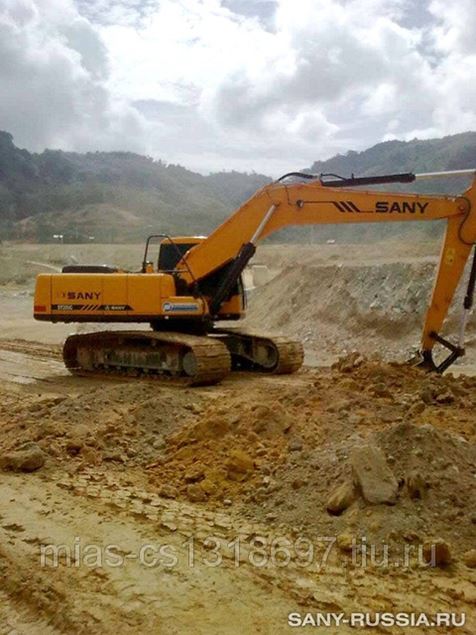 Гусеничный экскаватор Sany SY 235c в Москве (Экскаваторы) - ООО МиАС на ...