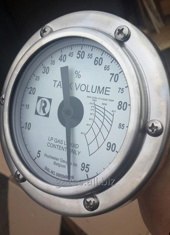 Уровнемер Rochester gauges Magnetel 6300 для ГНС, больших стационарных ...